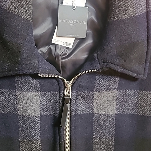 Magaschoni | Jackets & Coats | Magaschoni Plaid Mens Wool Jacket | Poshmark